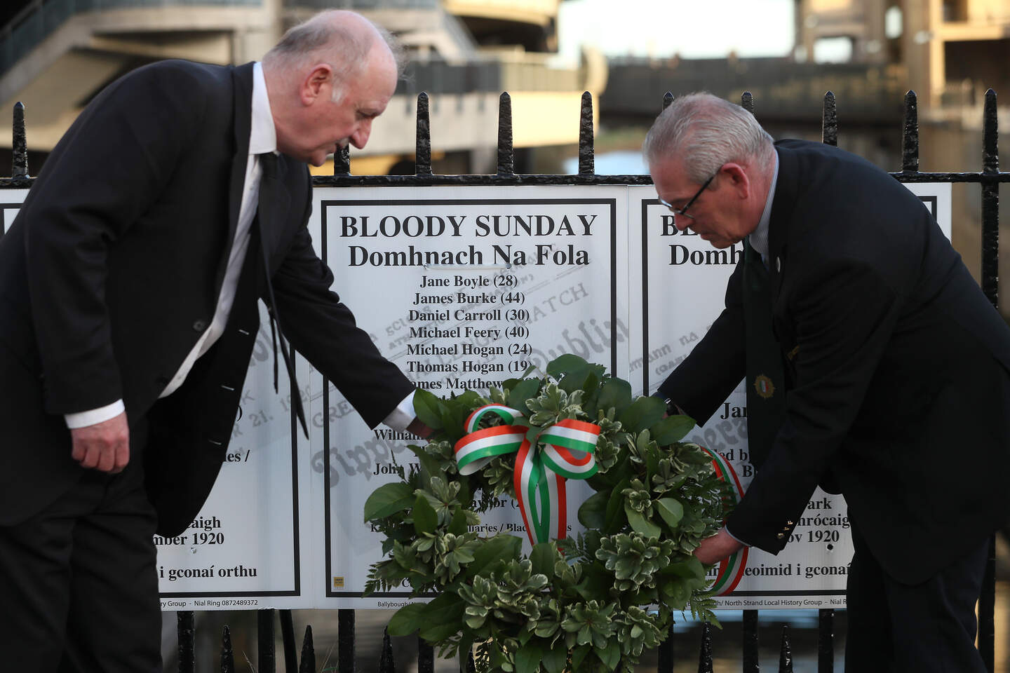 Ireland remembers 14 killed in the original Bloody Sunday 100 years on ...
