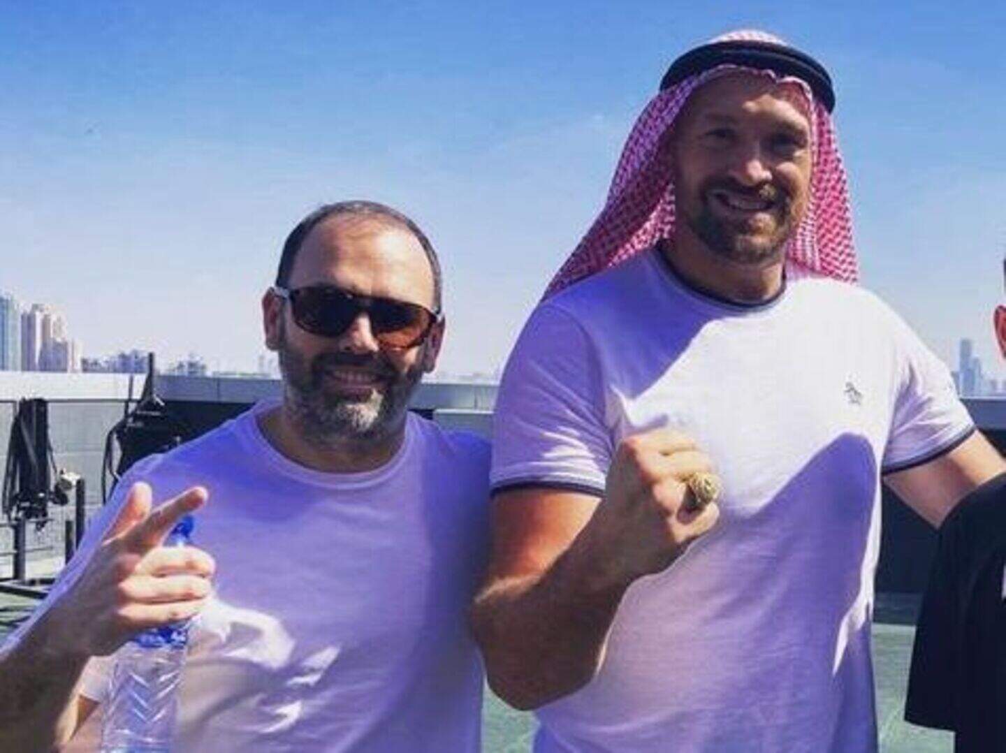 Tyson Fury sports pro-Trump hat as he returns to US four years after ...