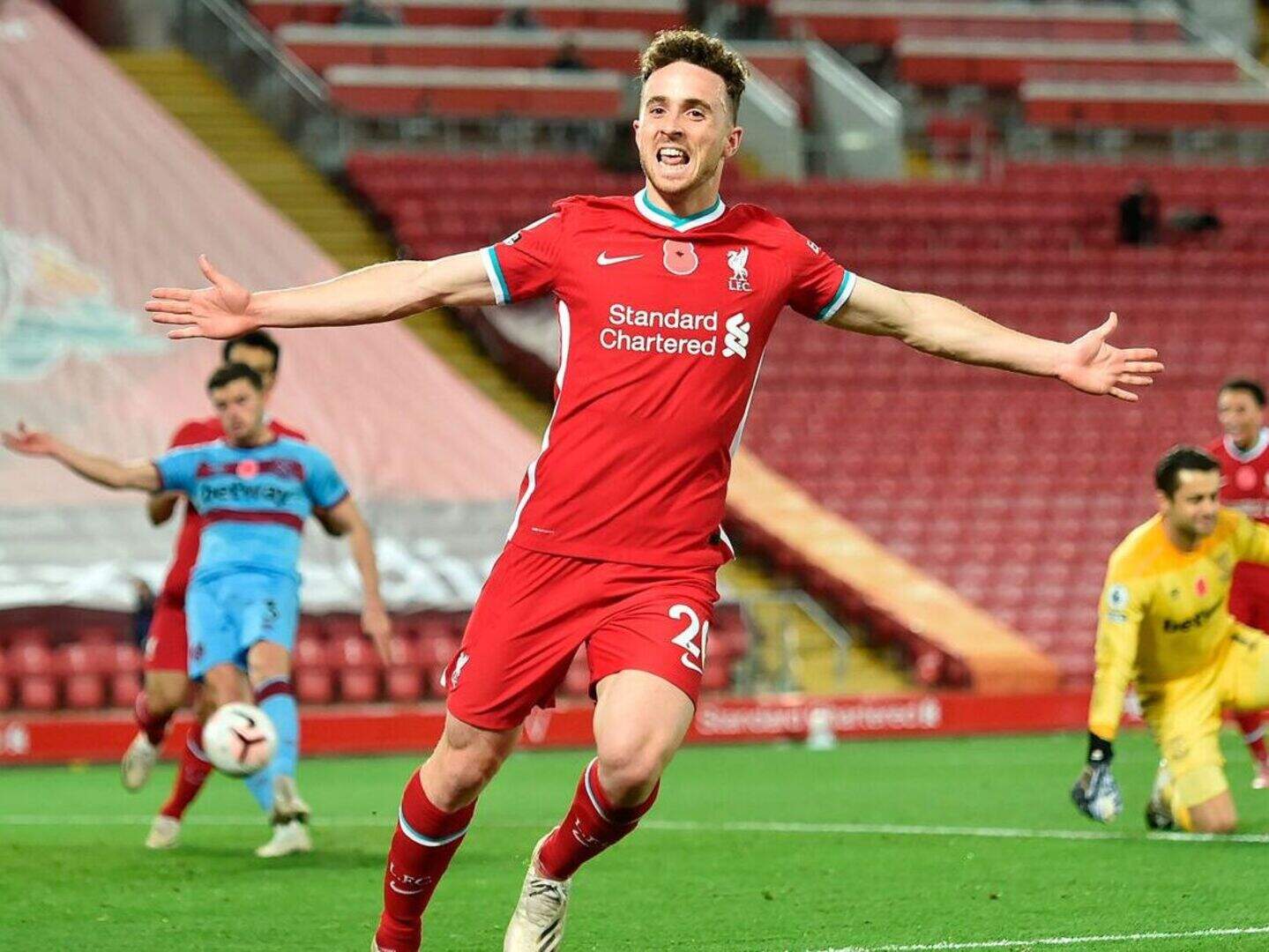 Liverpool confirm Diogo Jota has a knee injury but extent of the damage ...