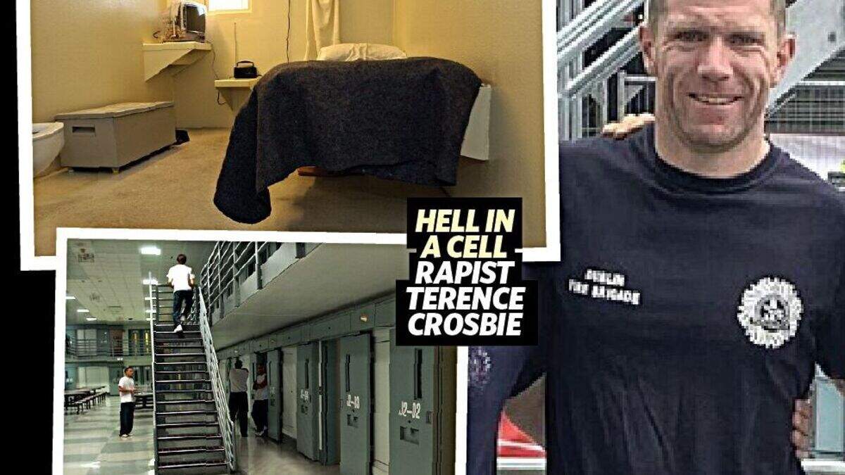 Rapist Dublin firefighter Terence Crosbie sent to notorious supermax ...