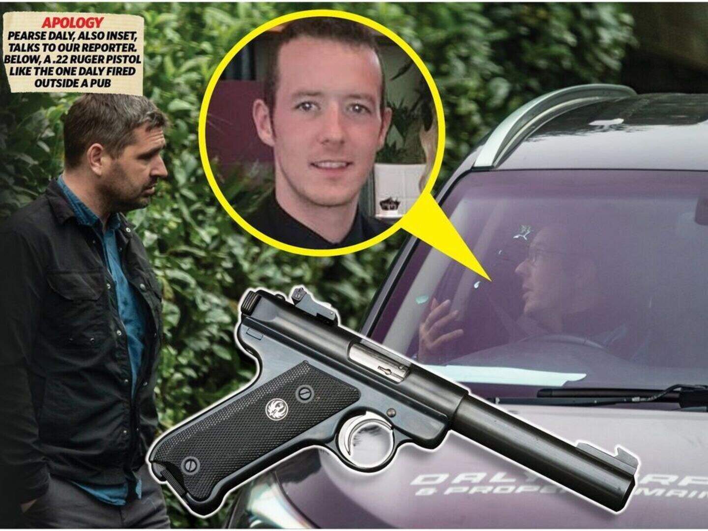 Pearse Daly: Family man jailed over bizarre gun incident following pub ...