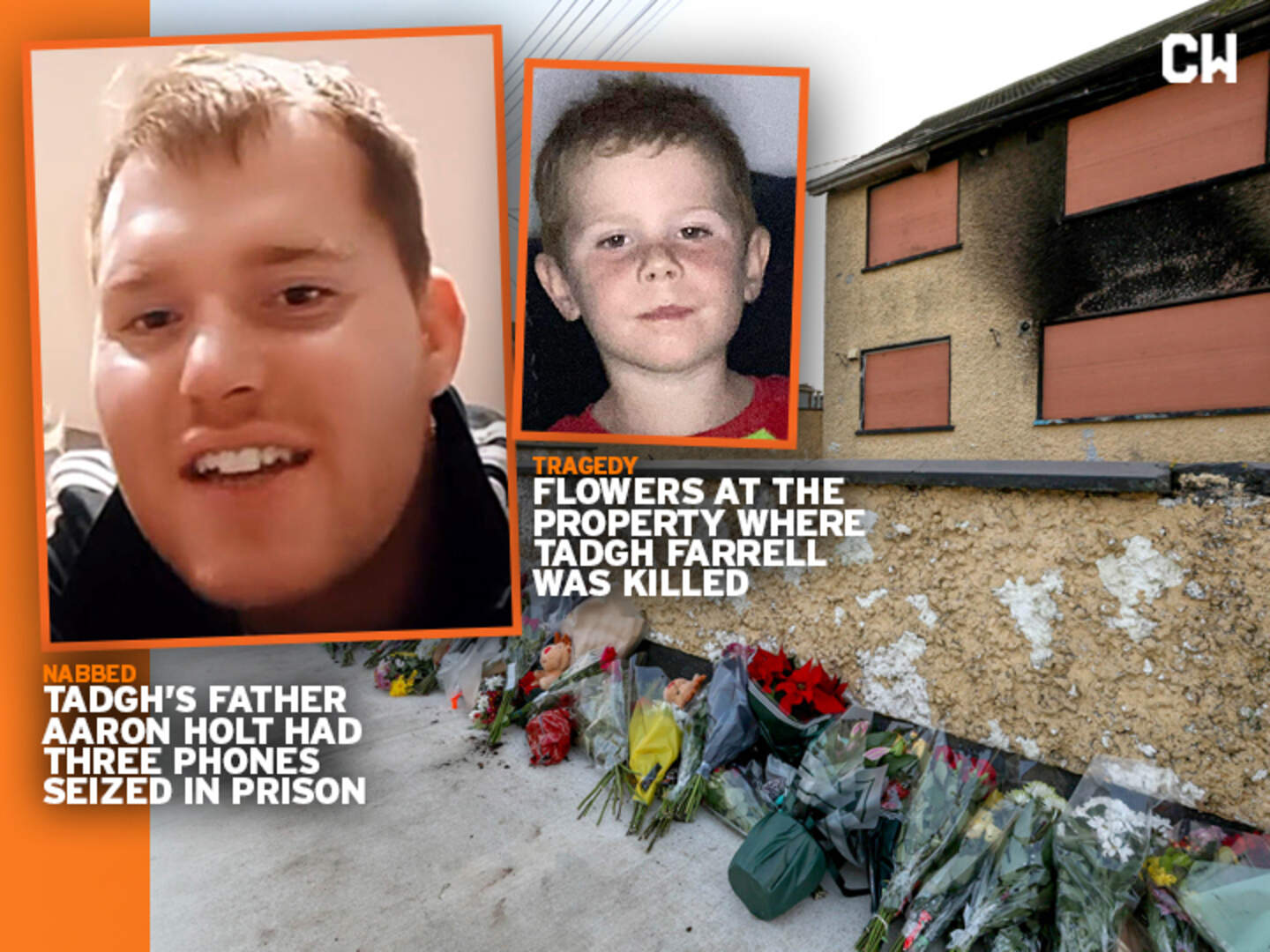 Father of arson murder victim Tadgh Farrell (4) caught with three ...