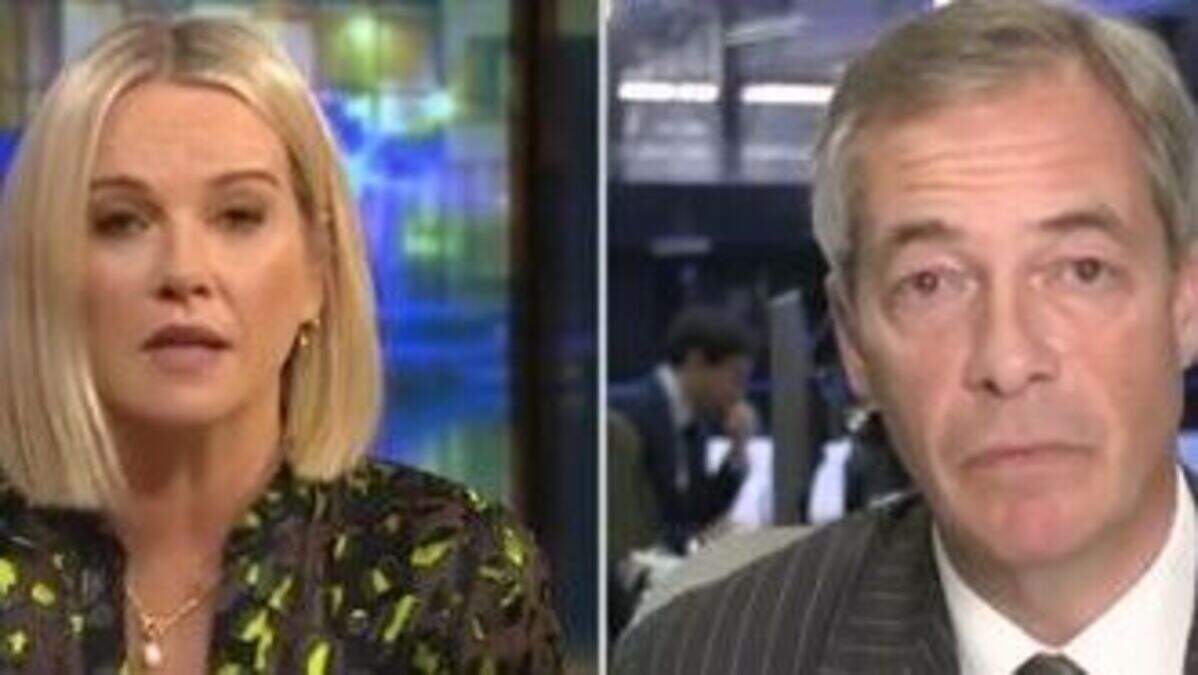 Claire Byrne dismisses Nigel Farage's attempt to 'lecture' Irish on ...
