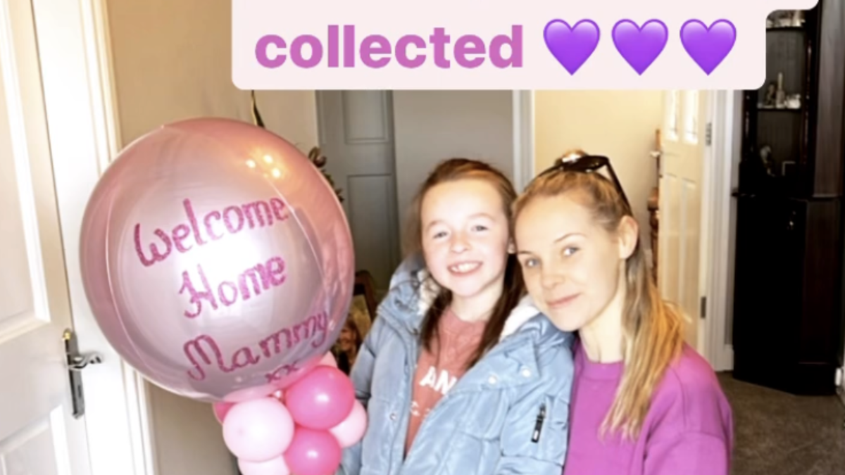 Lynsey Bennett reunites with family as she returns home from Germany ...