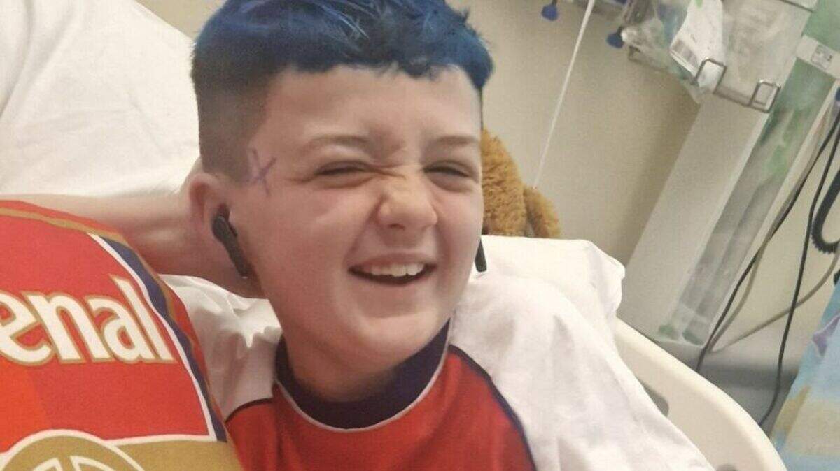 Parents of football-mad Dublin boy who had brain tumour removed blown ...