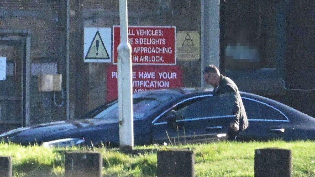 Pictured: Alleged New IRA leader David Jordan gets his taste of freedom ...