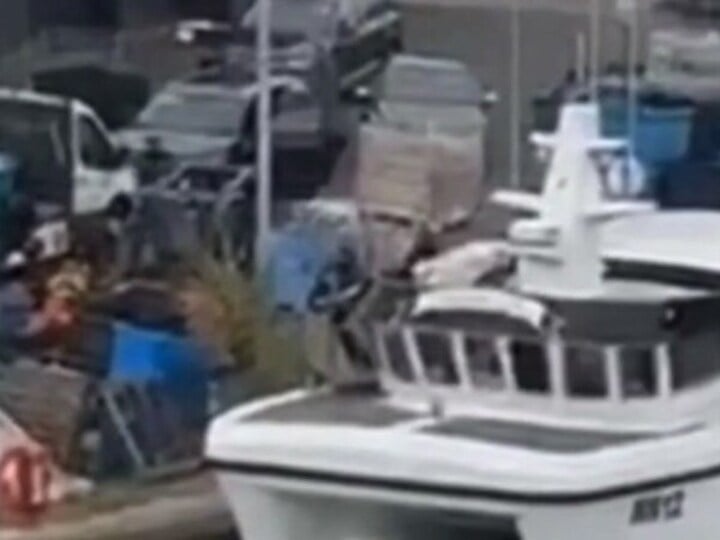 ‘Come onto the deck right now’ - armed police storm fishing boat with ...