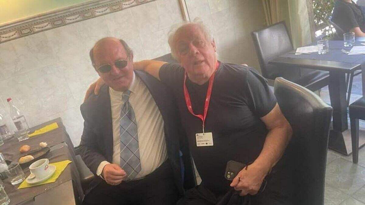 Director Jim Sheridan poses with John Gilligan's notorious ex-lawyer ...
