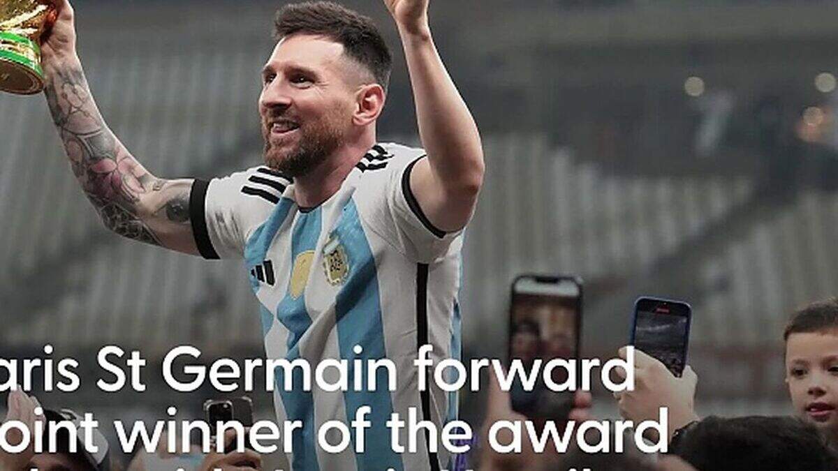Lionel Messi described winning a Laureus Award as “a special honour ...