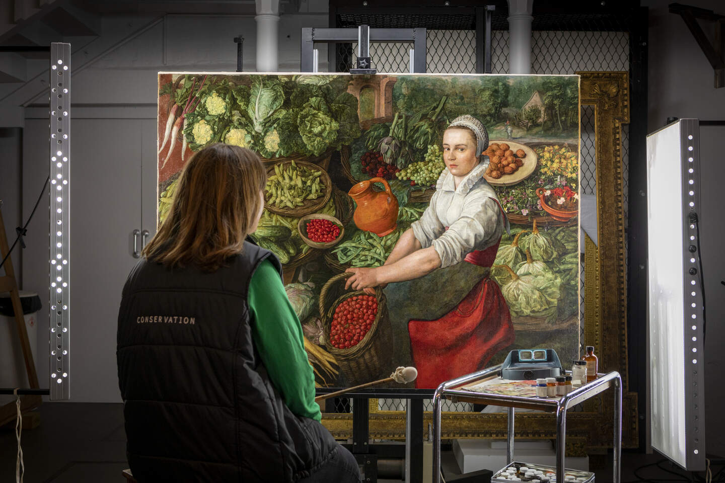 400-year-old painting returned to country house following restoration ...